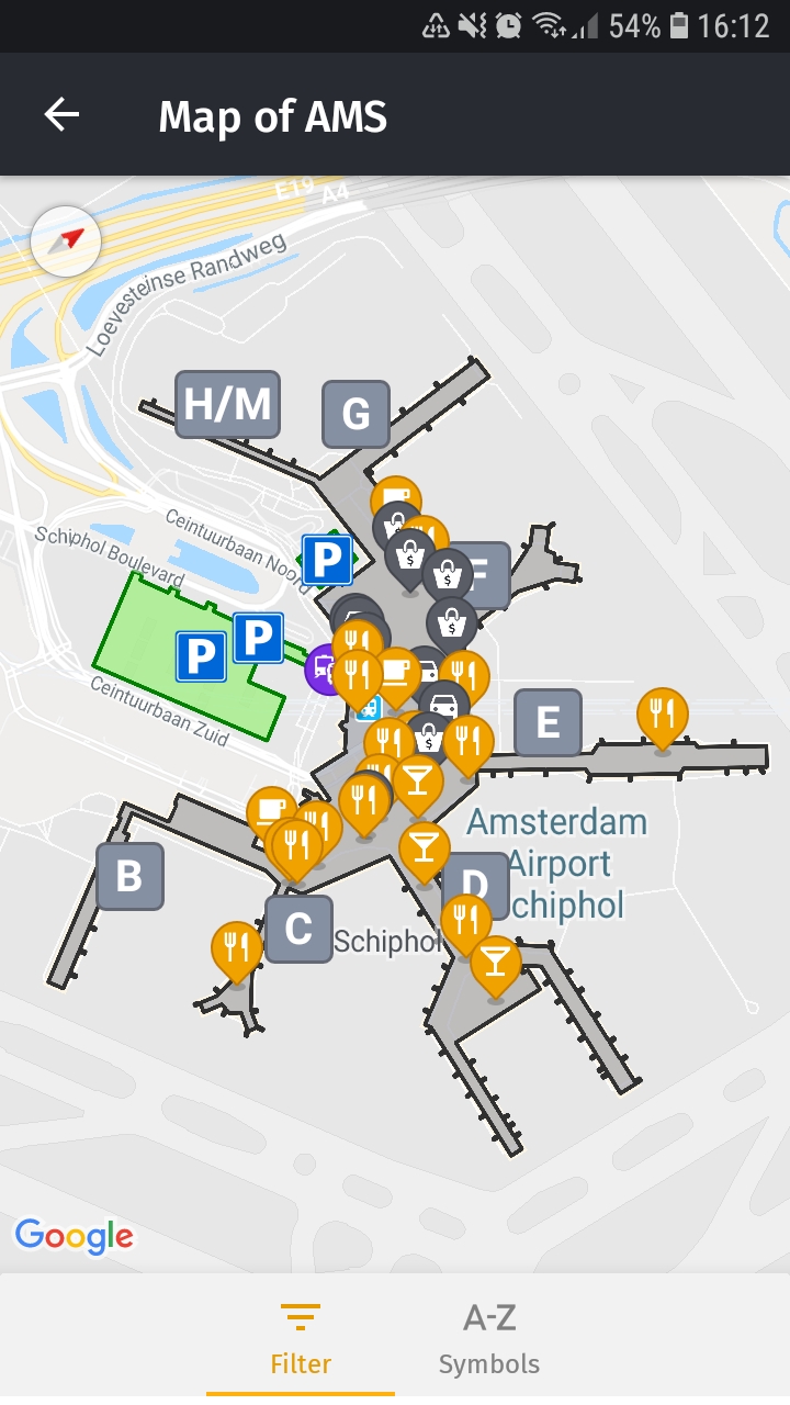 Flight tracking, check flight status, display airport vouchers | FLIO